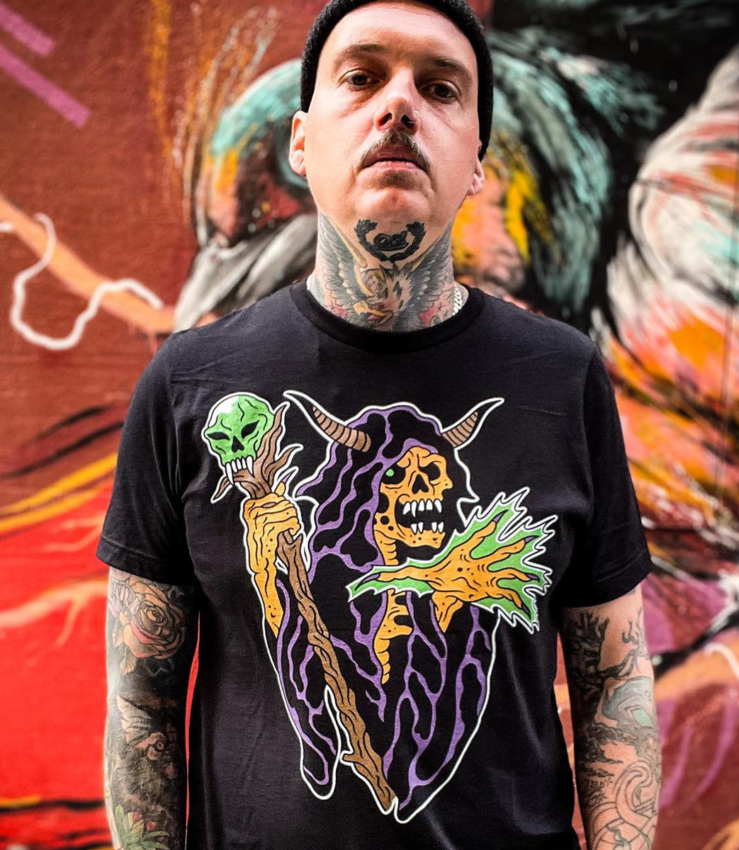 Dan Gagne's Black Magick T-shirt | Sleep Terror Co. Occult & Tattoo ...