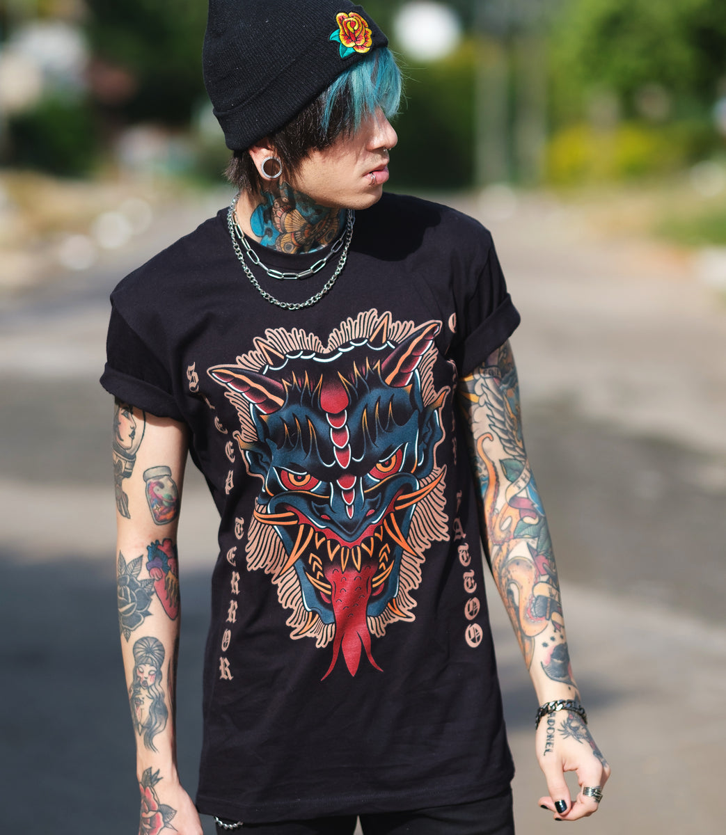 Codex Gigas T-Shirt | Sleep Terror Co. Occult & Tattoo Clothing – Sleep ...