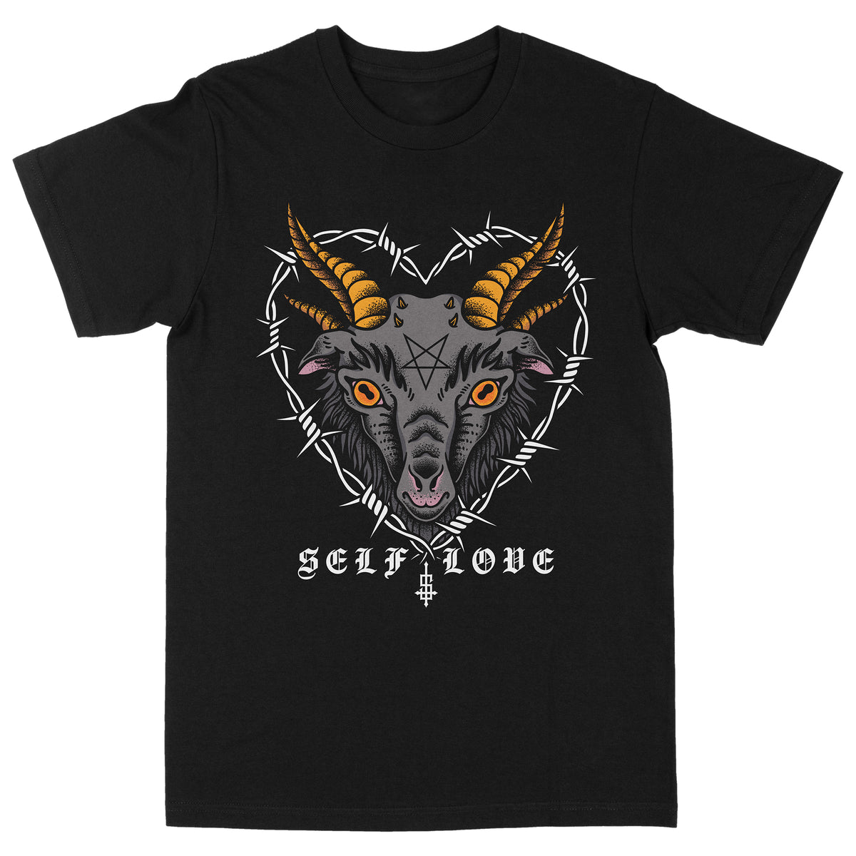 Self-Love Baphomet T-shirt | Sleep Terror Co. Occult & Tattoo Clothing ...